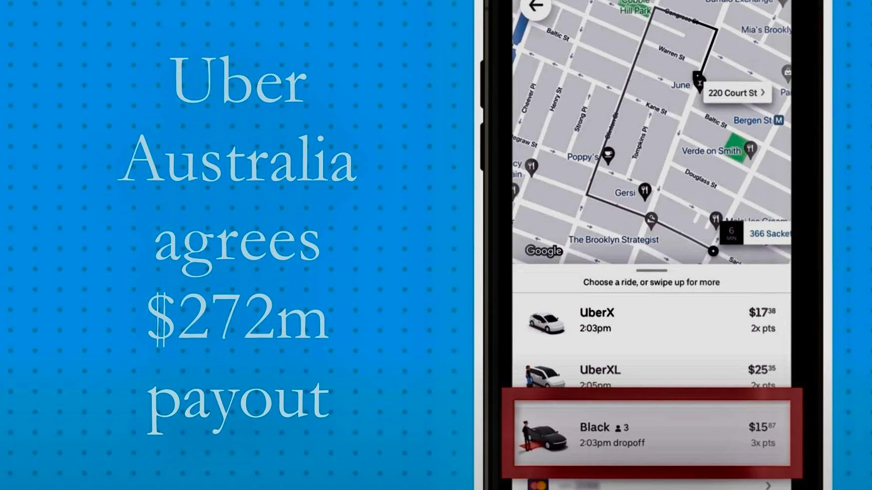 Uber Australia agrees payout | Intriguing incidents & a settlement